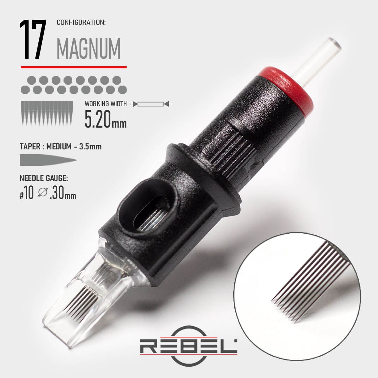 MAGNUM Tattoo Cartridges • Killer Silver